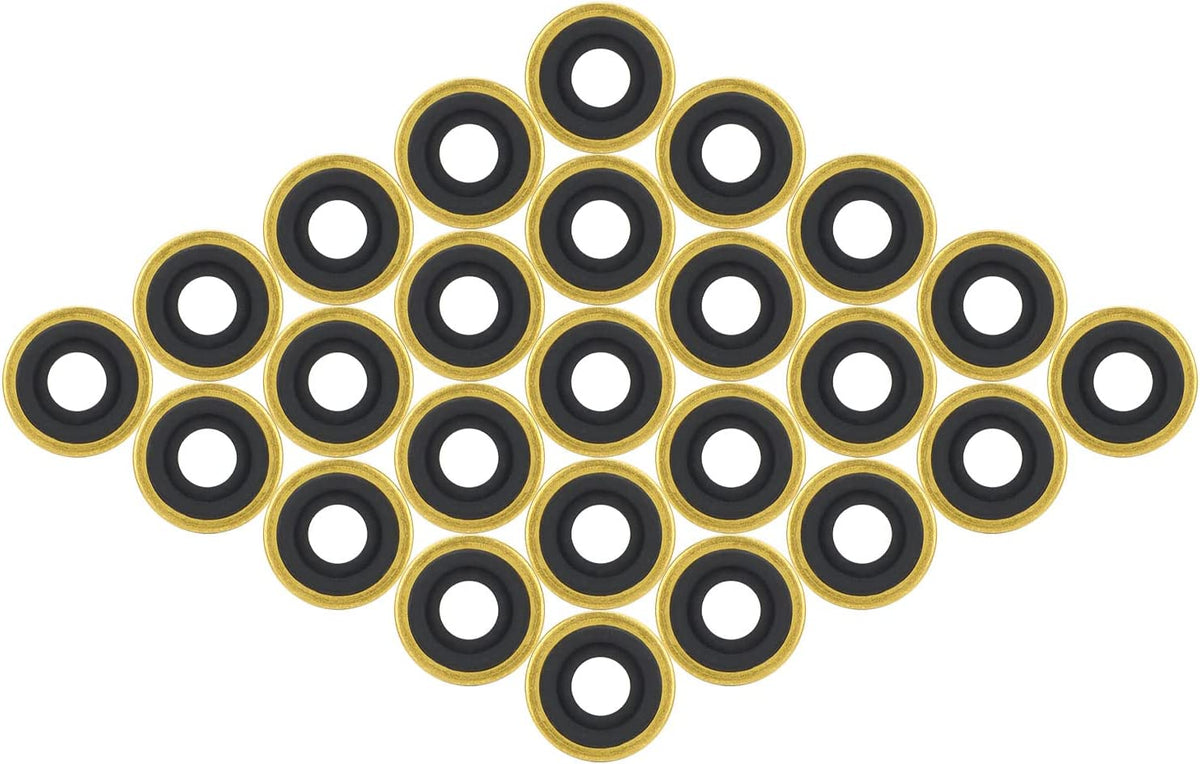 Oxygen Regulator Washer, O2 Ring Seals Brass Yoke Washer, Oxygen Tank ...