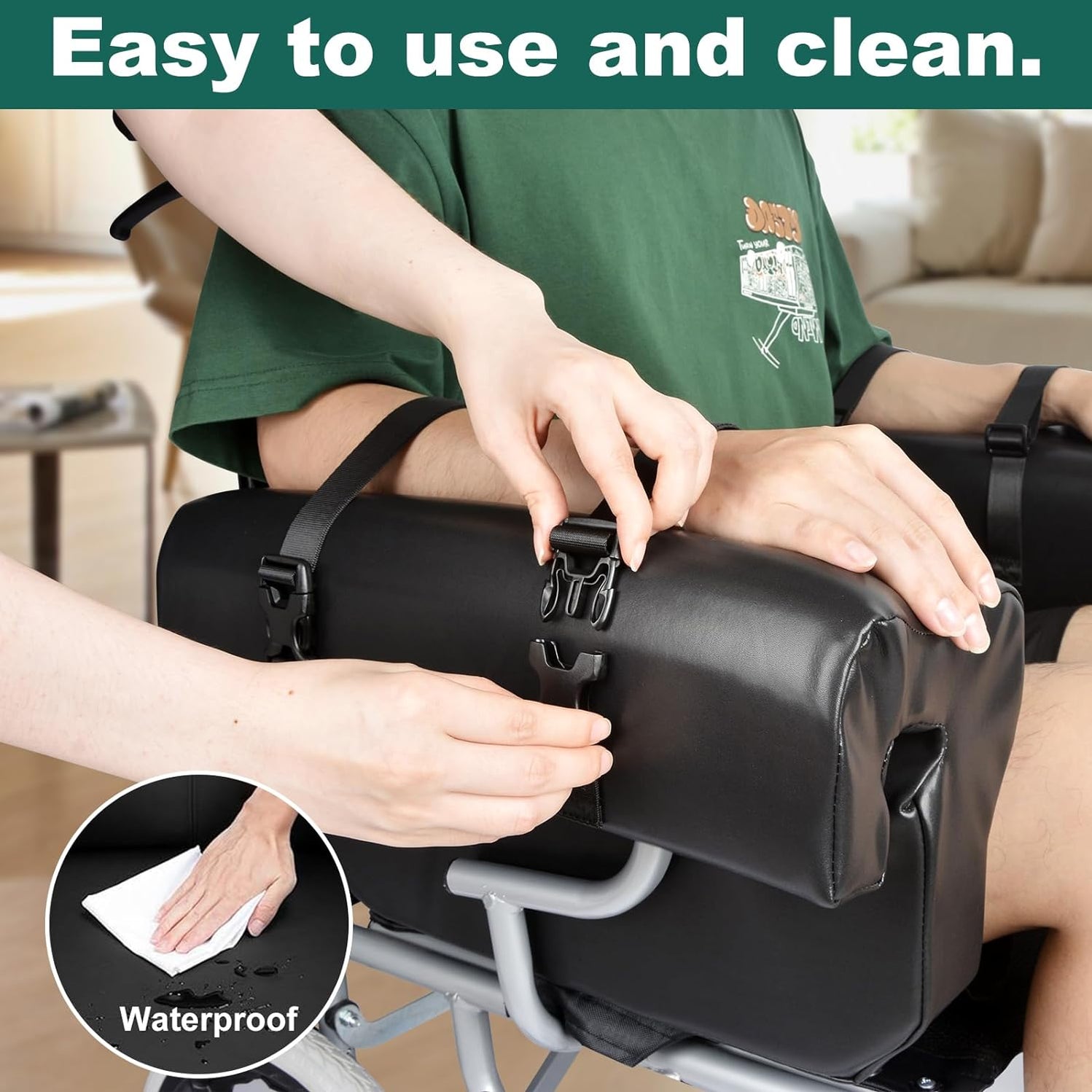 16''L Lateral Support for Wheelchair Armrest Pads Cushions, Arm Trough ...
